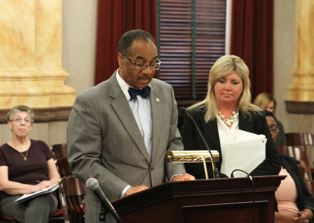Sykes And Kunze Testify On Bill Creating Health Education Standards