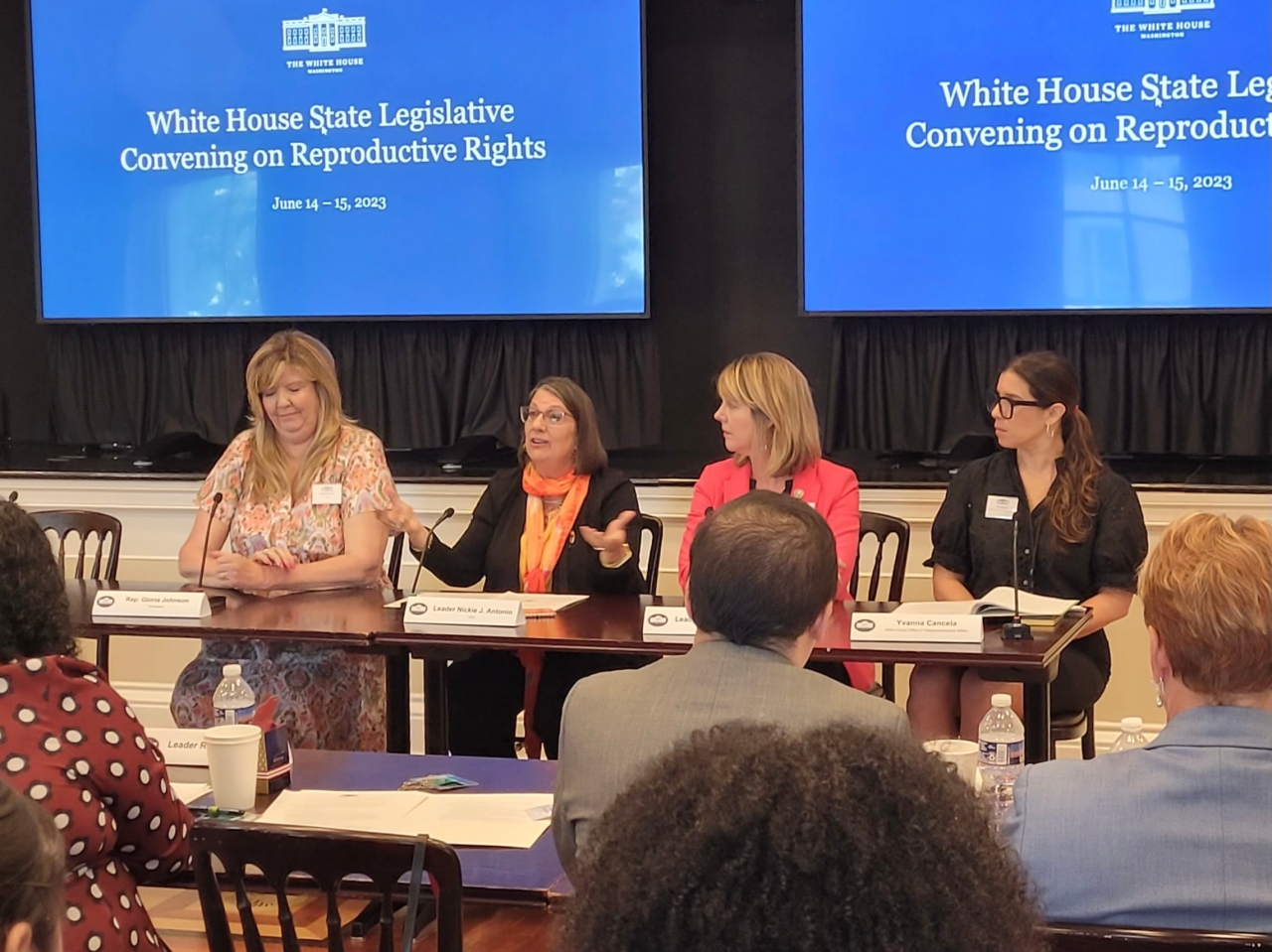 Antonio, Russo Discuss Reproductive Rights and Democracy on White House ...