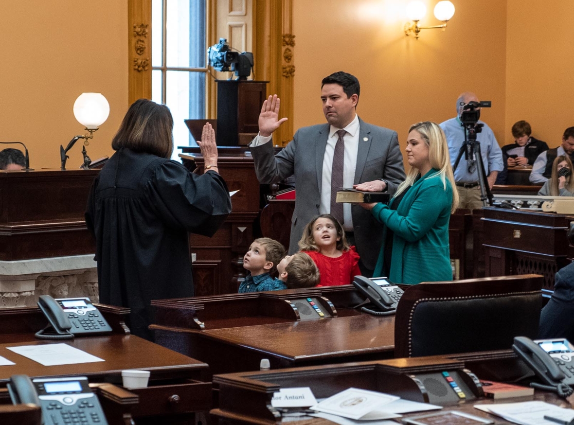 McColley Sworn in As Majority Whip of the Ohio Senate for 134th General ...